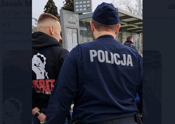 Absurd! Sąd uznał, że policja mogła PREWENCYJNIE zatrzymać Jacka Międlara na czas marszu 11.11 ...